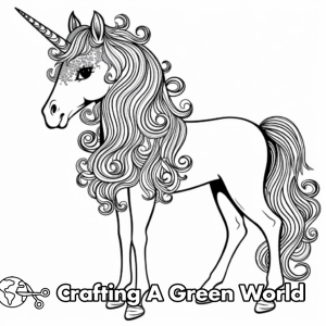 Magical Unicorn Coloring Pages - Free & Printable!
