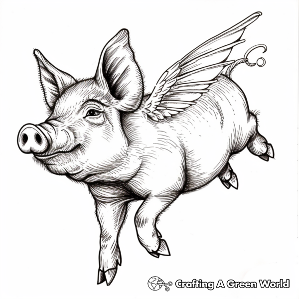 Piggy Coloring Pages - Free & Printable!
