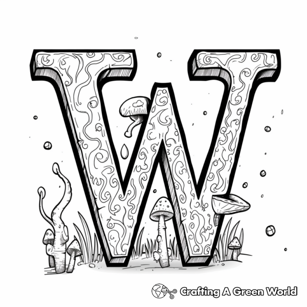 Letter W Coloring Pages - Free & Printable!