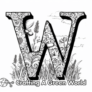 Letter W Coloring Pages - Free & Printable!