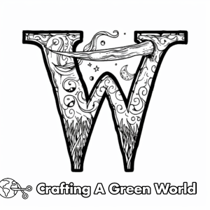 Letter W Coloring Pages - Free & Printable!