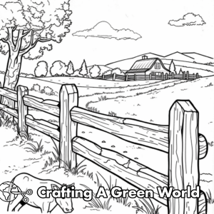 Realistic Farm Coloring Pages - Free & Printable!