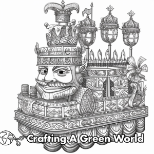 Mardi Gras Coloring Pages - Free & Printable!