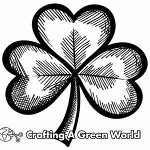 Shamrock Coloring Pages - Free & Printable!