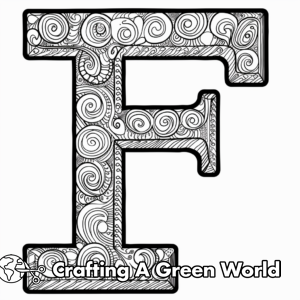 Letter F Coloring Pages - Free & Printable!