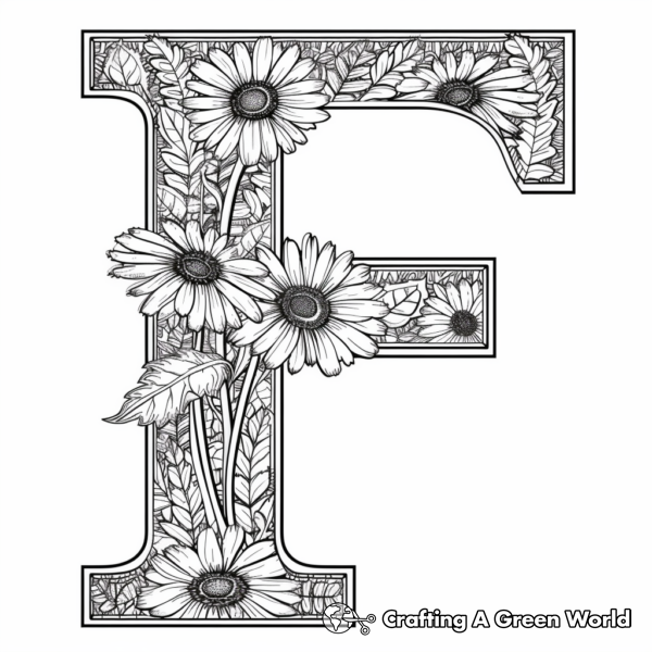 Letter F Coloring Pages - Free & Printable!