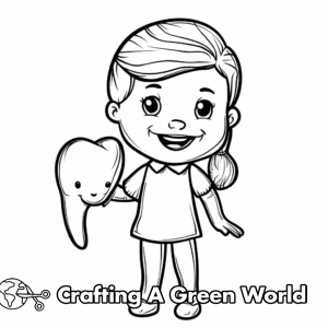 Dental Hygiene Coloring Pages - Free & Printable!