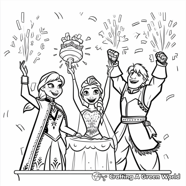 Frozen Coloring Pages - Free & Printable!