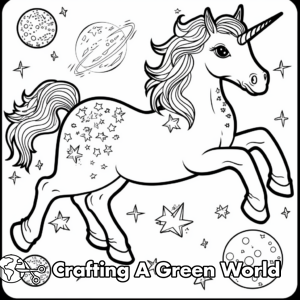 Magical Unicorn Coloring Pages - Free & Printable!