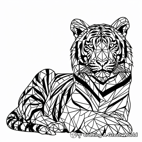 Bengal Tiger Coloring Pages - Free & Printable!