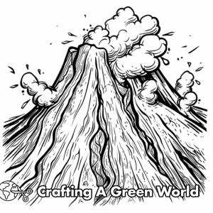 Lava Coloring Pages - Free & Printable!