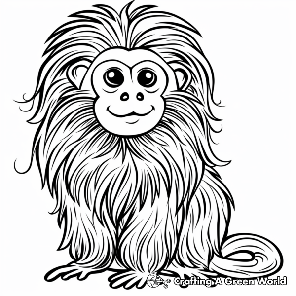 Monkey Coloring Pages - Free & Printable!