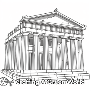 Greek Coloring Pages - Free & Printable!