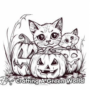 Pumpkin Coloring Pages - Free & Printable!