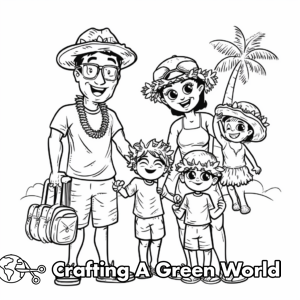 Hawaii Coloring Pages - Free & Printable!