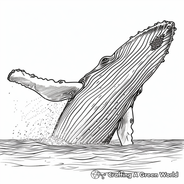Realistic Whale Coloring Pages - Free & Printable!