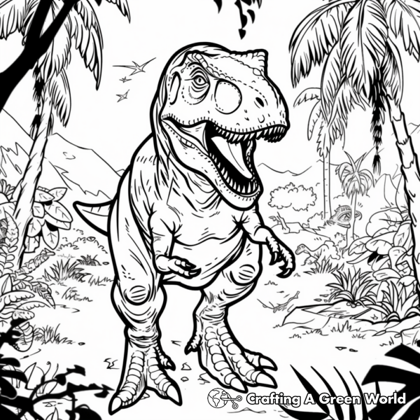 Jurassic World Coloring Pages - Free & Printable!