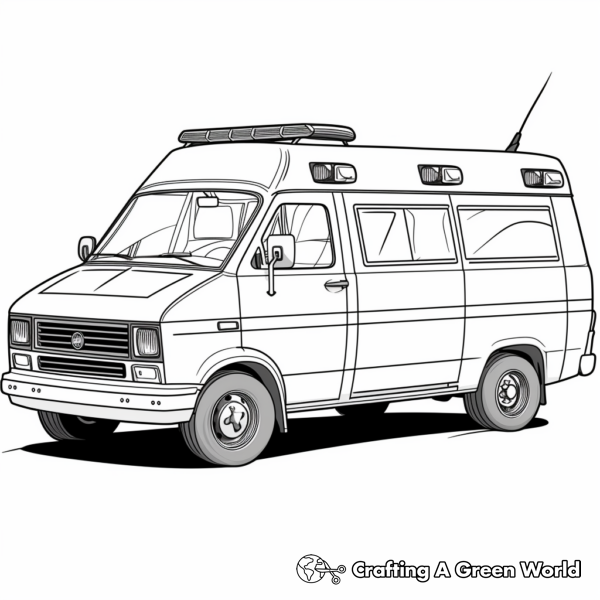 Van Coloring Pages - Free & Printable!