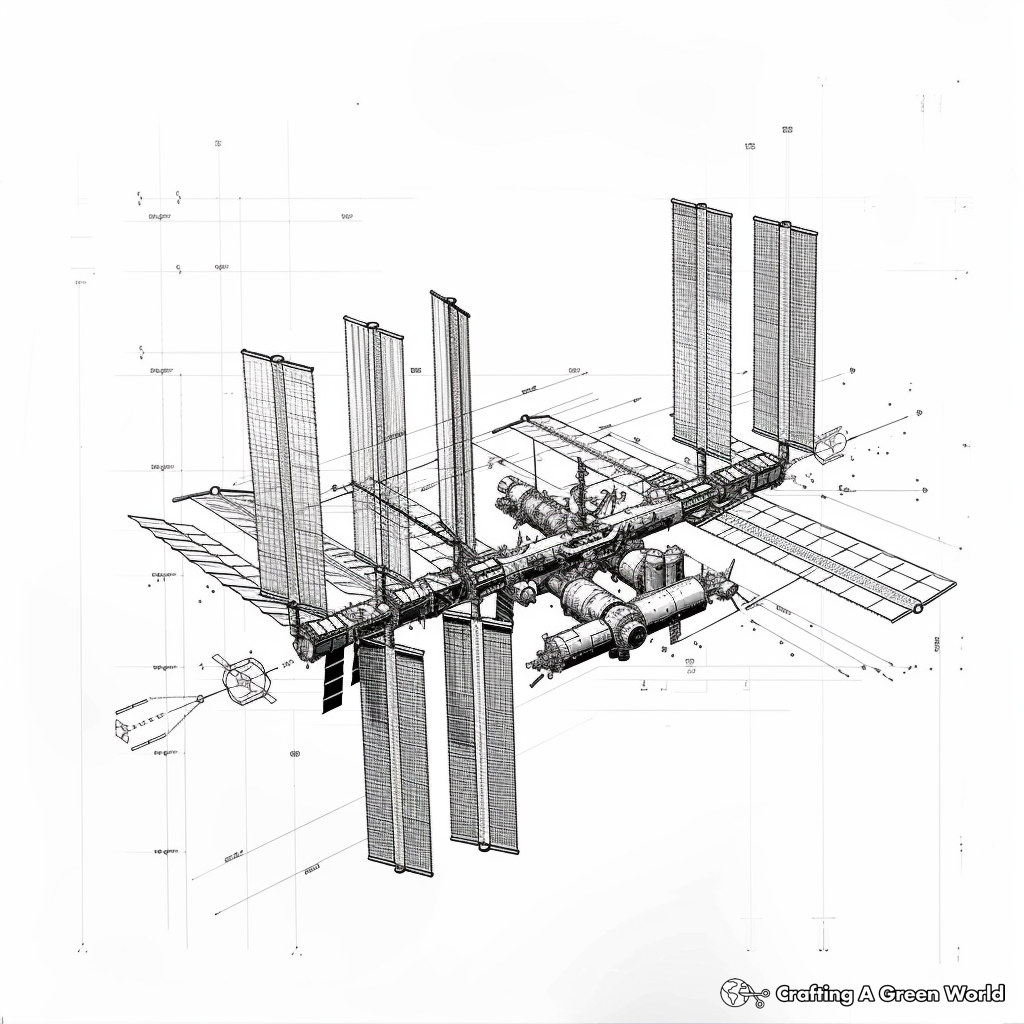 Lego Iss International Space Station