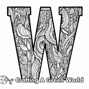 Letter W Coloring Pages - Free & Printable!