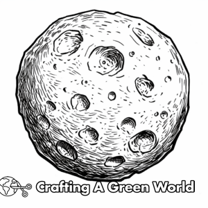 Asteroid Coloring Pages - Free & Printable!