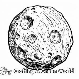 Asteroid Coloring Pages - Free & Printable!
