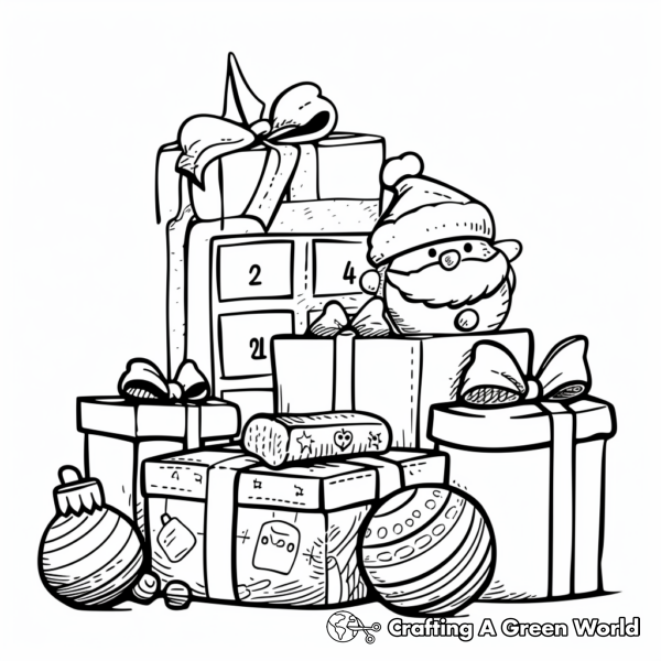 Advent Coloring Pages - Free & Printable!