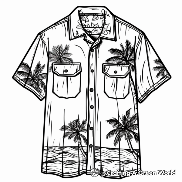 Shirt Coloring Pages - Free & Printable!