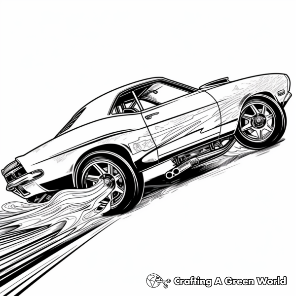Hot Wheels Coloring Pages - Free & Printable!