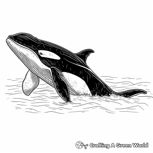 Realistic Whale Coloring Pages - Free & Printable!