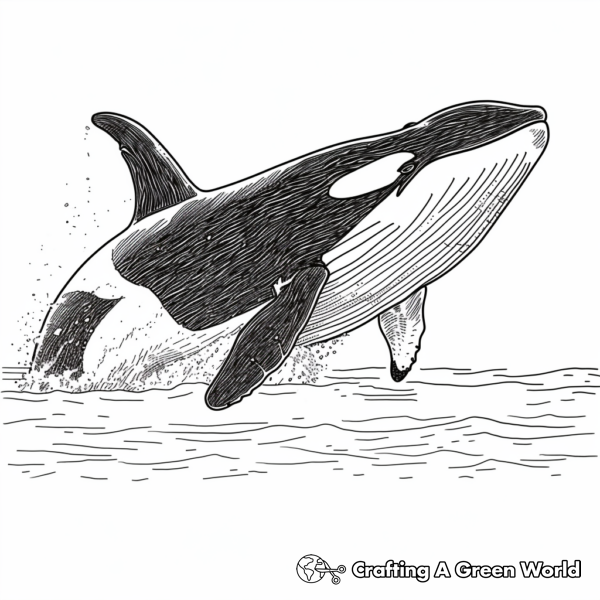 Realistic Whale Coloring Pages - Free & Printable!