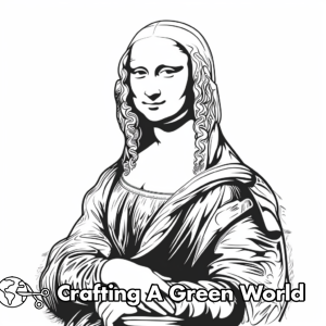 Mona Lisa Coloring Pages - Free & Printable!