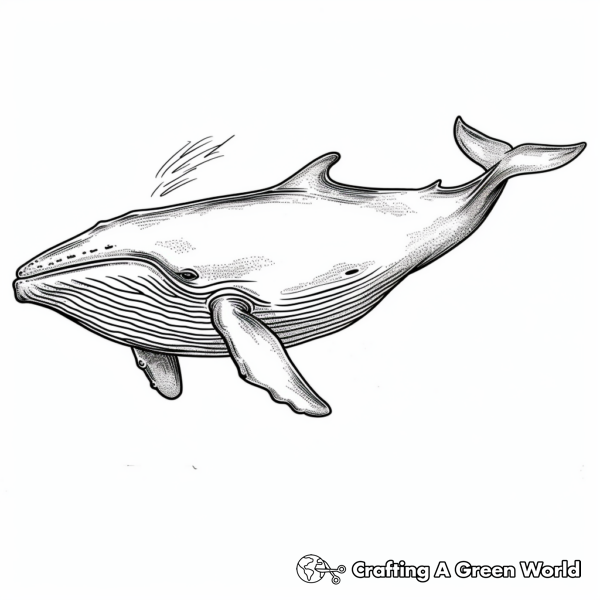 Realistic Whale Coloring Pages - Free & Printable!
