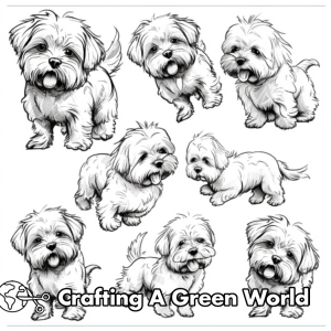 Maltese Coloring Pages - Free & Printable!