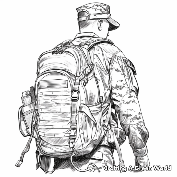 Backpack Coloring Pages - Free & Printable!