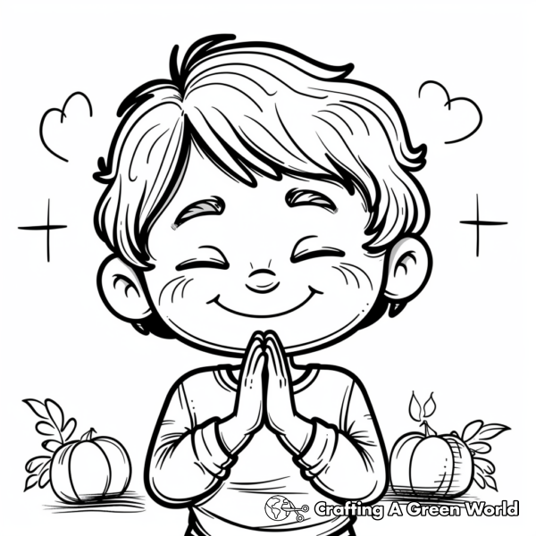 Thankful Coloring Pages - Free & Printable!