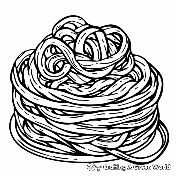 Noodles Coloring Pages - Free & Printable!