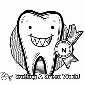 Dental Hygiene Coloring Pages - Free & Printable!