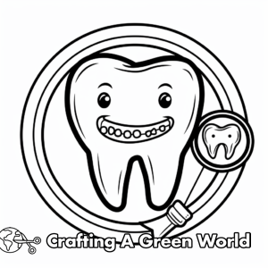 Dental Hygiene Coloring Pages - Free & Printable!