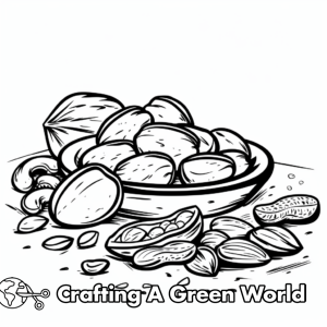 Healthy Food Coloring Pages - Free & Printable!