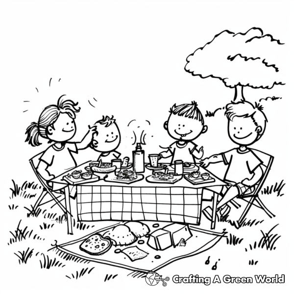 August Coloring Pages - Free & Printable!