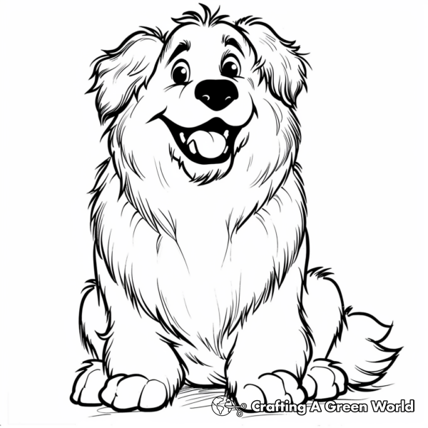 Great Pyrenees Coloring Pages - Free & Printable!