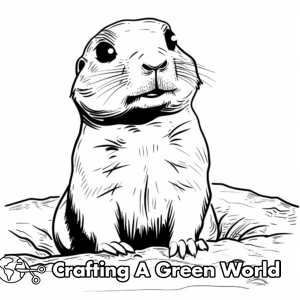 Prairie Dog Coloring Pages - Free & Printable!