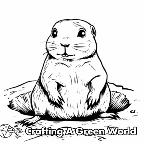 Prairie Dog Coloring Pages - Free & Printable!