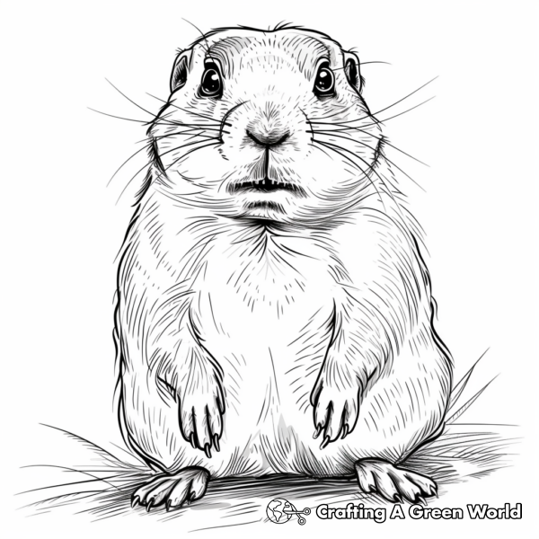 Prairie Dog Coloring Pages - Free & Printable!
