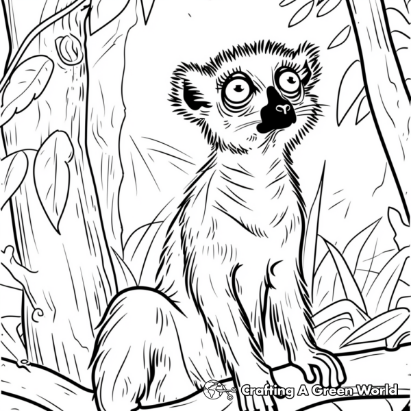 Lemur Coloring Pages - Free & Printable!