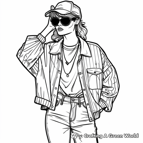 Clothing Coloring Pages - Free & Printable!