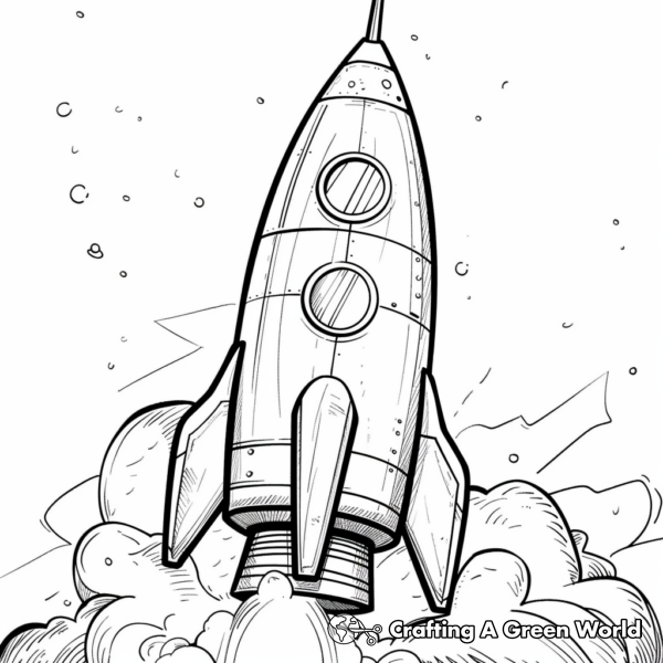 Space Coloring Pages - Free & Printable!