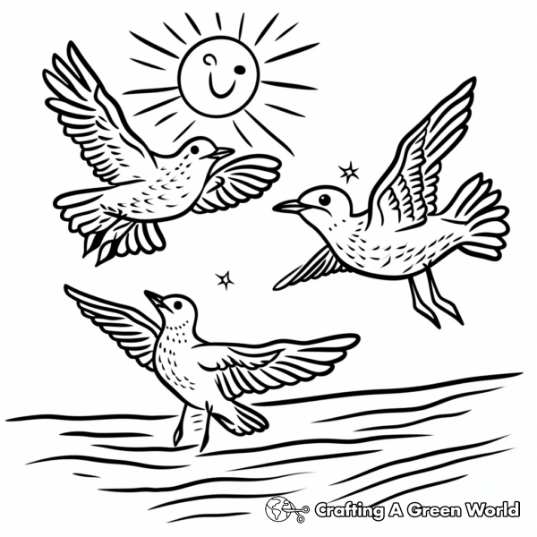 Fun In The Sun Coloring Pages - Free & Printable!