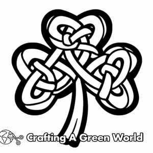Shamrock Coloring Pages - Free & Printable!
